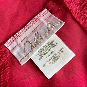 delicates | Intimates & Sleepwear | Vintage Nwt Silky Lace Valentines ...